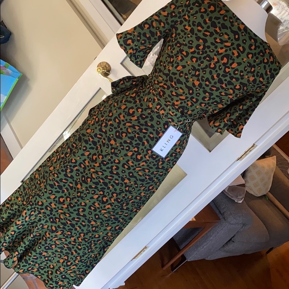 Kling | Skirts | Kling 2 Piece Animal Print Wrap Skirt Set | Poshmark